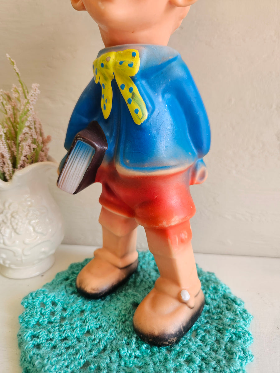 Rubber Pinocchio Squeak Doll Toy 966 | Corby's Antiques & Collectibles